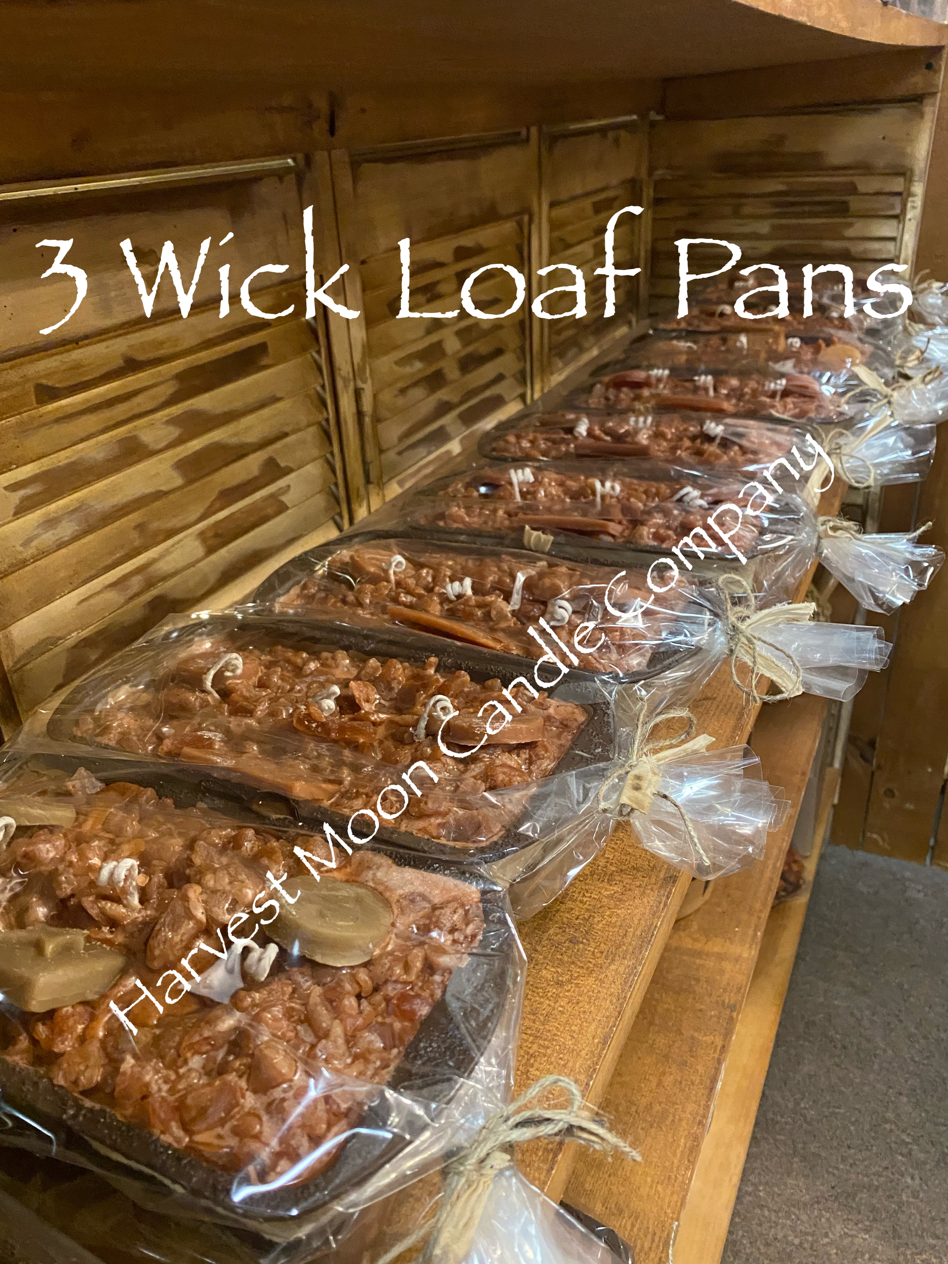 Loaf Pan Candles & Tin Can Candles – Harvestmooncandlecompany