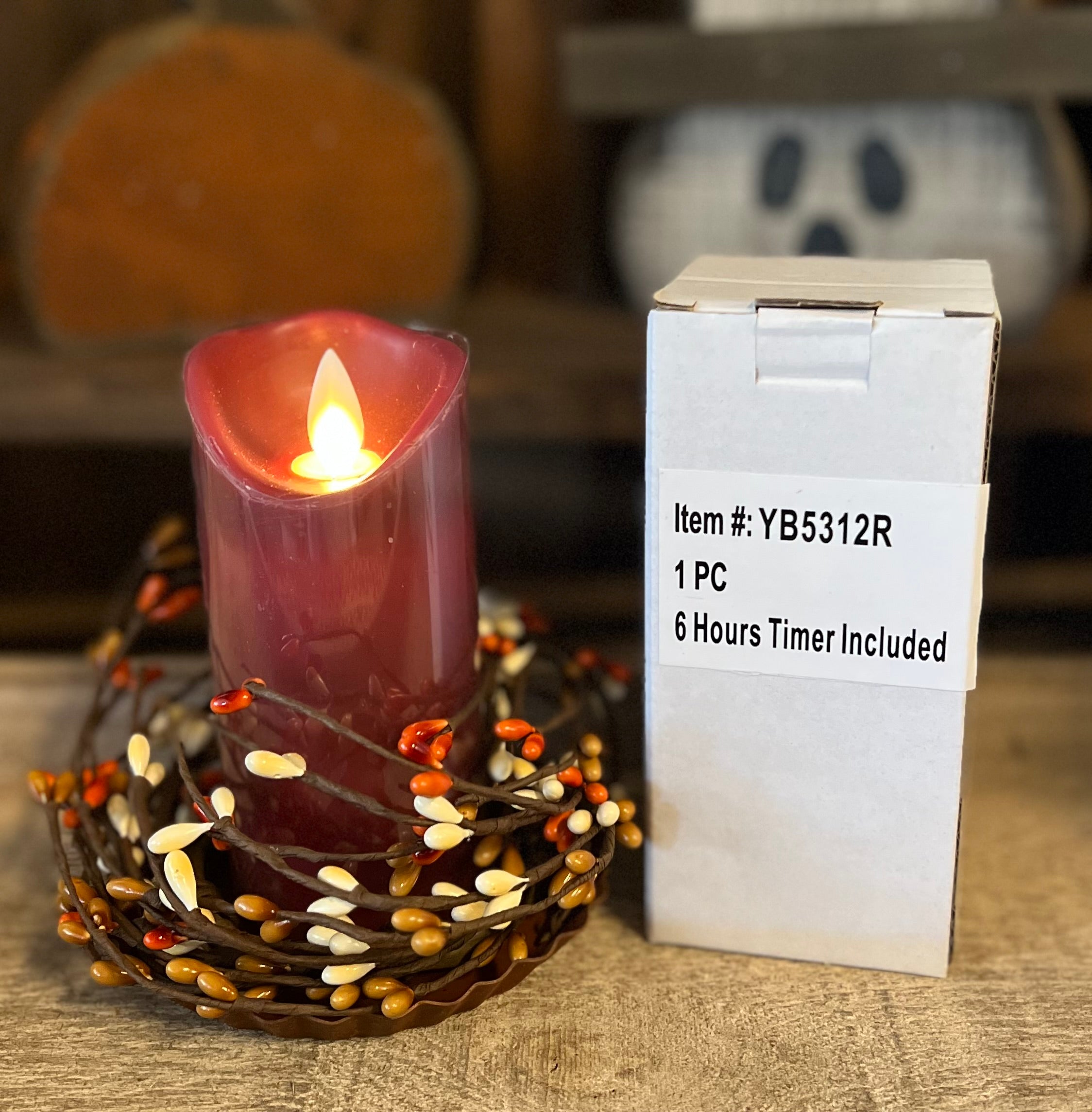 Battery Operated Timer Tapers & Pillar Candles – Harvestmooncandlecompany